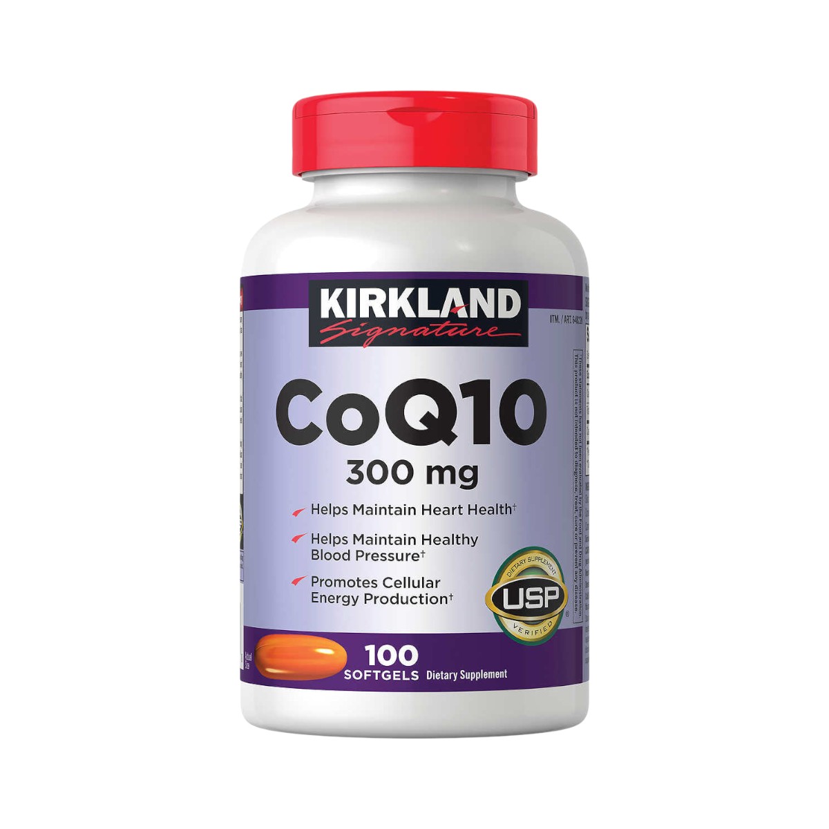 COQ10 de 300 MG x 100 SOFT – KIRKNLAND – Nutriperuvian